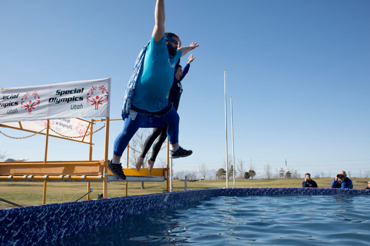 Taking The Plunge: People plunge into cold water to raise money for ...